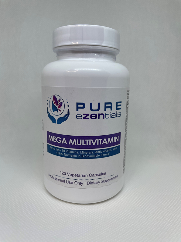 Mega Multivitamin (120 vcaps) - Pure eZentials CBD Products